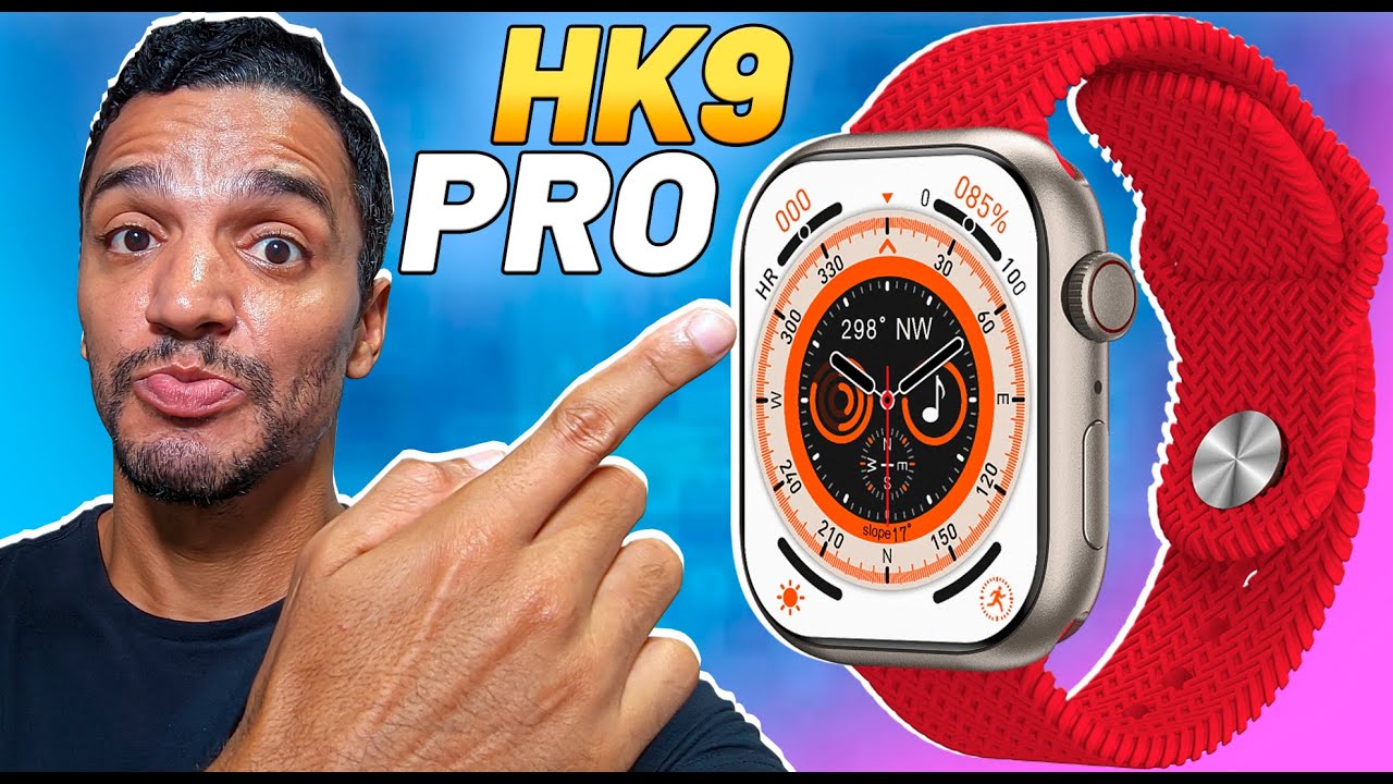 SMARTWATCH HK9 PRO SERIES 8 TELA AMOLED - UNBOXING E REVIEW COMPLETO ...