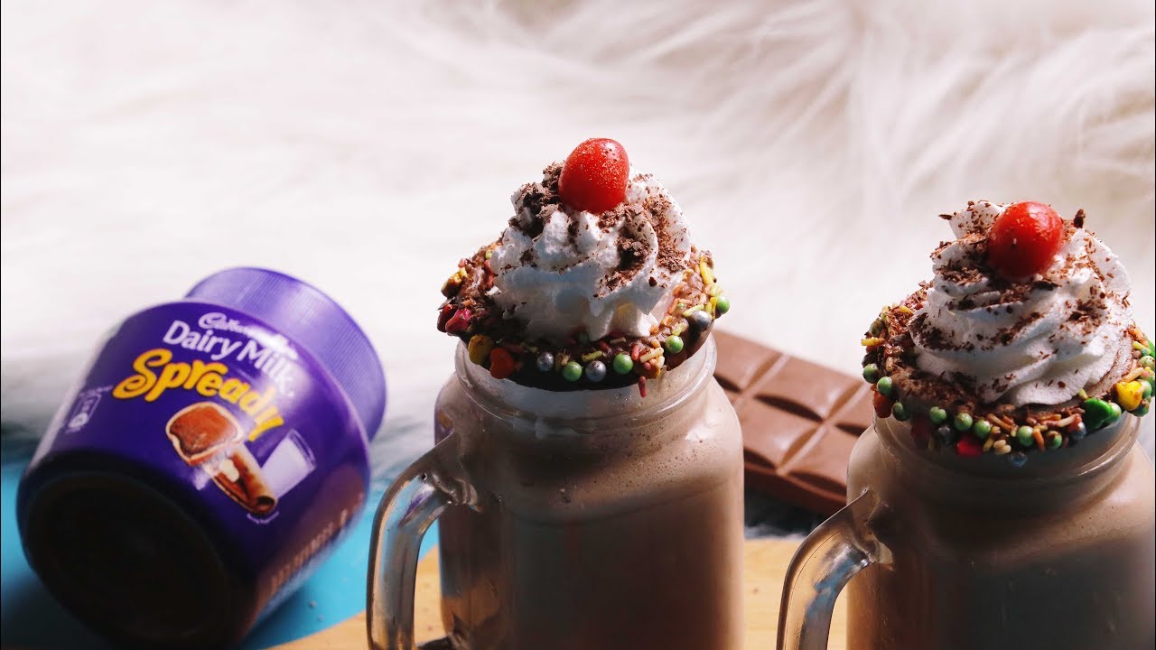 Gobble | Four Ingredient Cadbury Milkshake | Easy & Yummy Milkshake ...