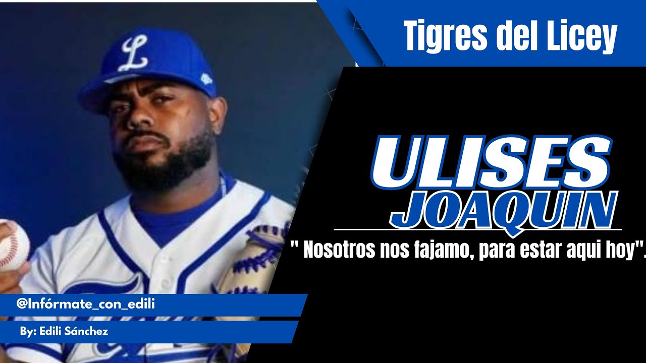 Entrevista a Ulises Joaquin, dice " Nosotros nos fajamos, para estar ...