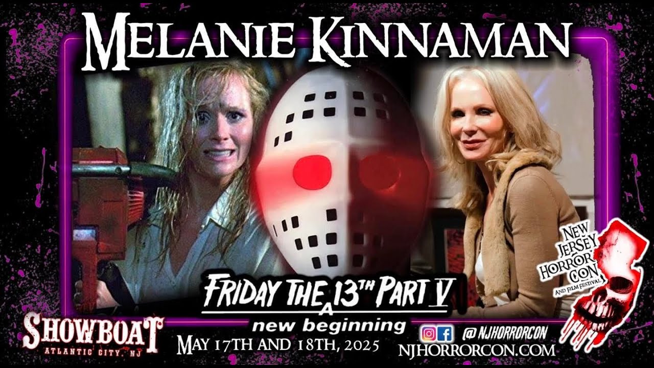 Melanie Kinnaman at NJ Horror Con May 2025 - YouTube