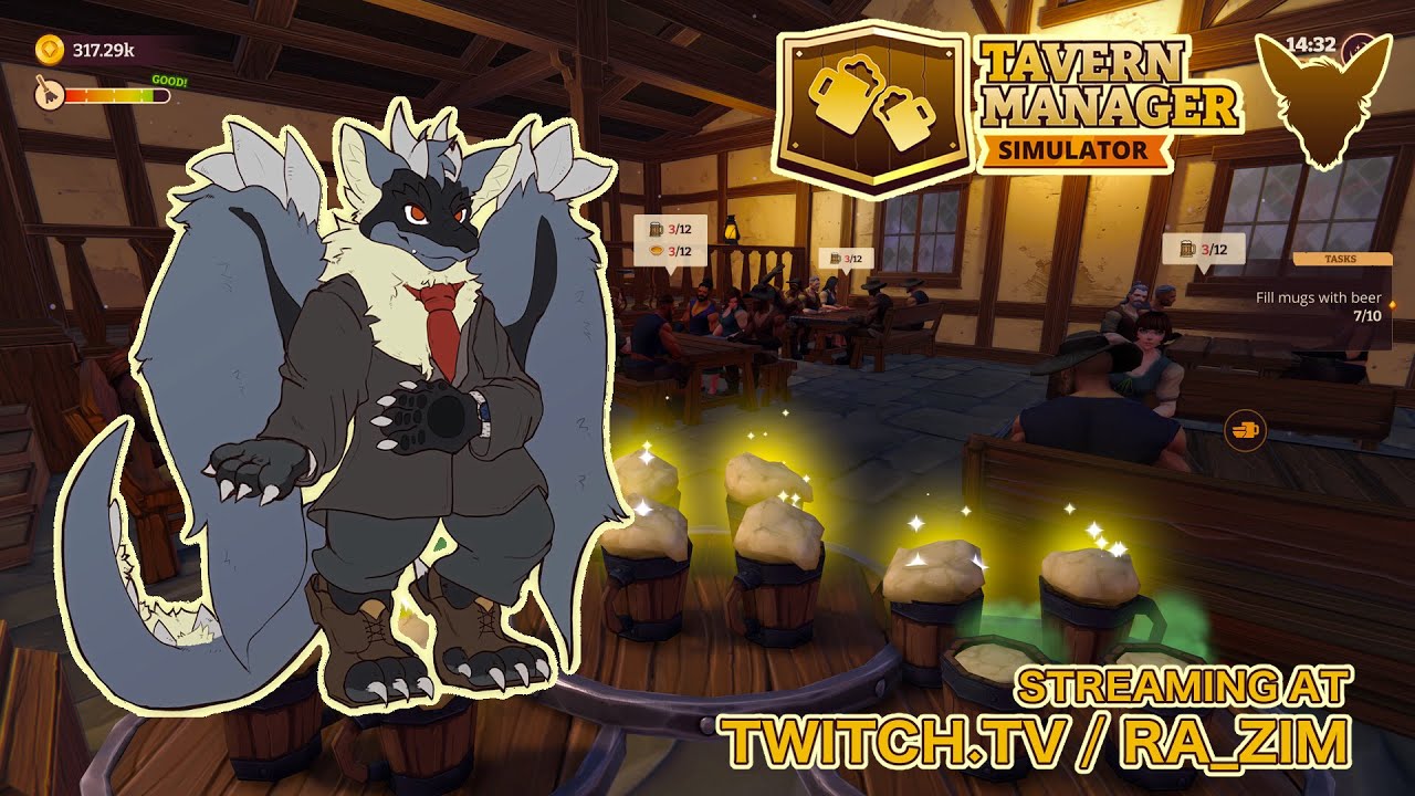 Tavern Manager Sim - E1 - An Early Look - YouTube