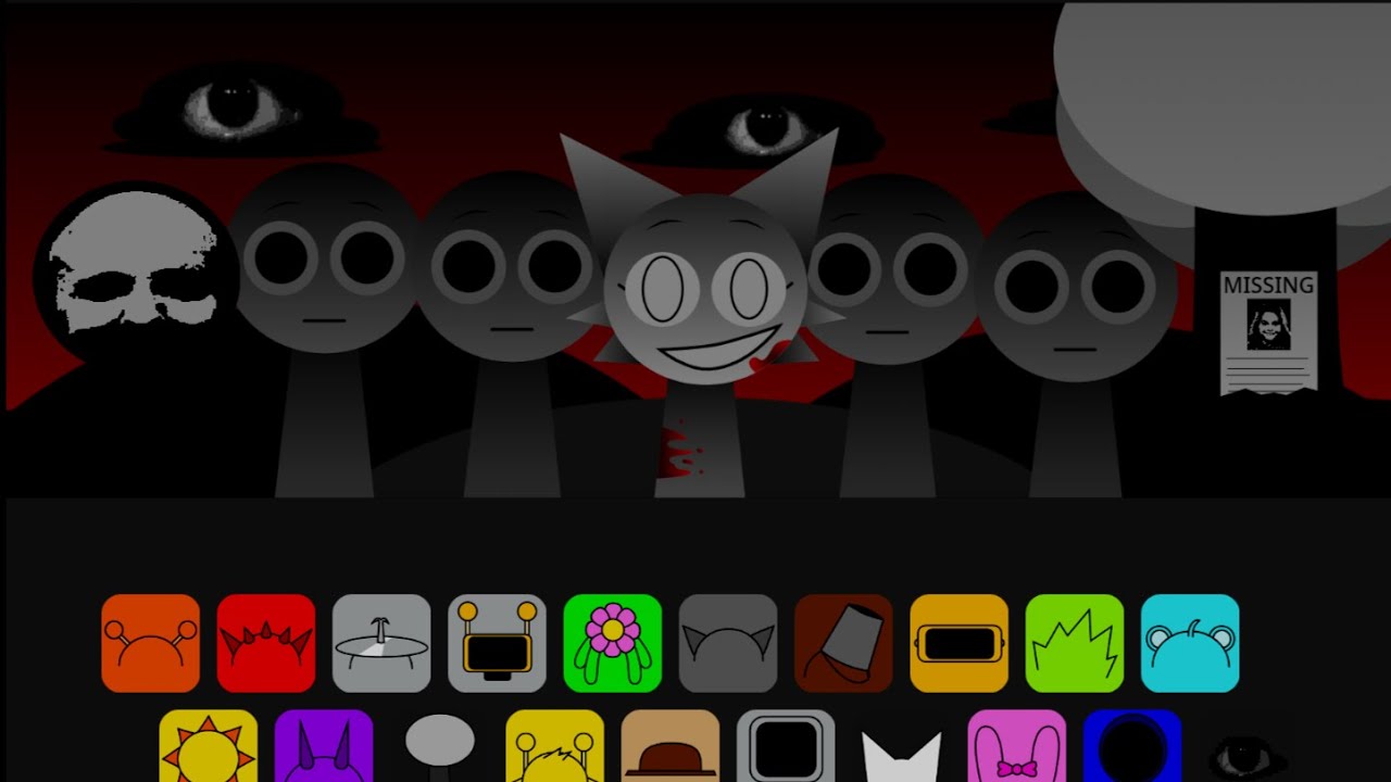 This Game Is Definitely Not For Kids! - Sprunki Incredibox Horror Mixes ...