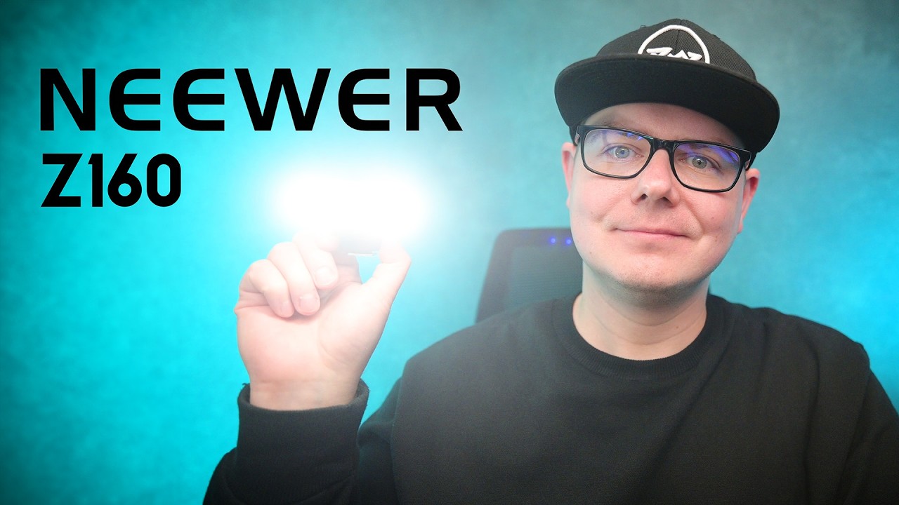 423 Lampa Neewer Z160 - błysk z niespodzianką :) - YouTube