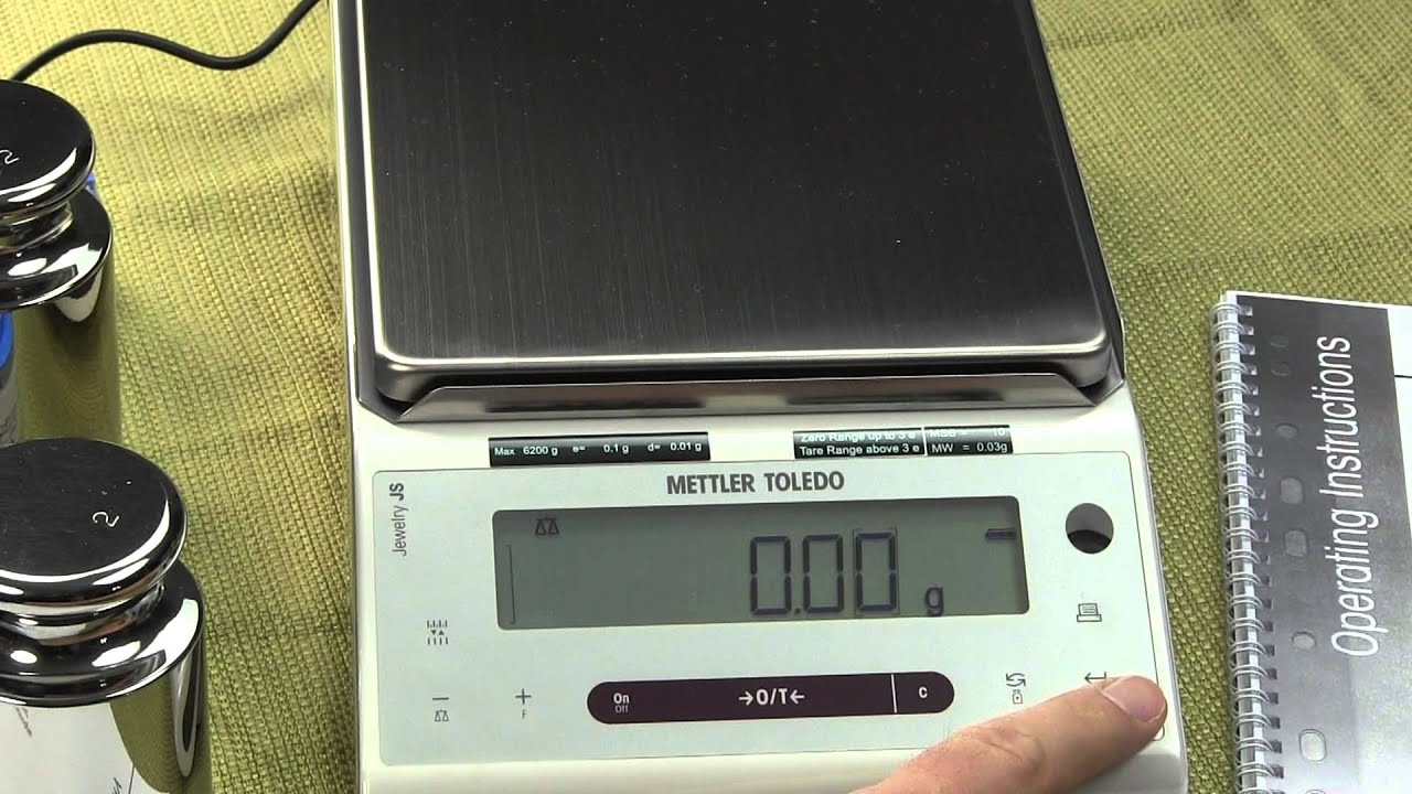Mettler Toledo Classic Balance JS6002 NTEP Approved - YouTube