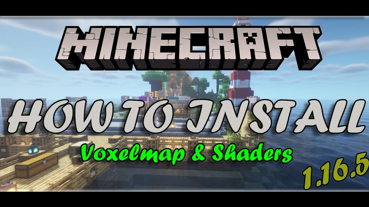 [NL] Minecraft: Hoe installeer je Voxelmap & Shaders! - YouTube