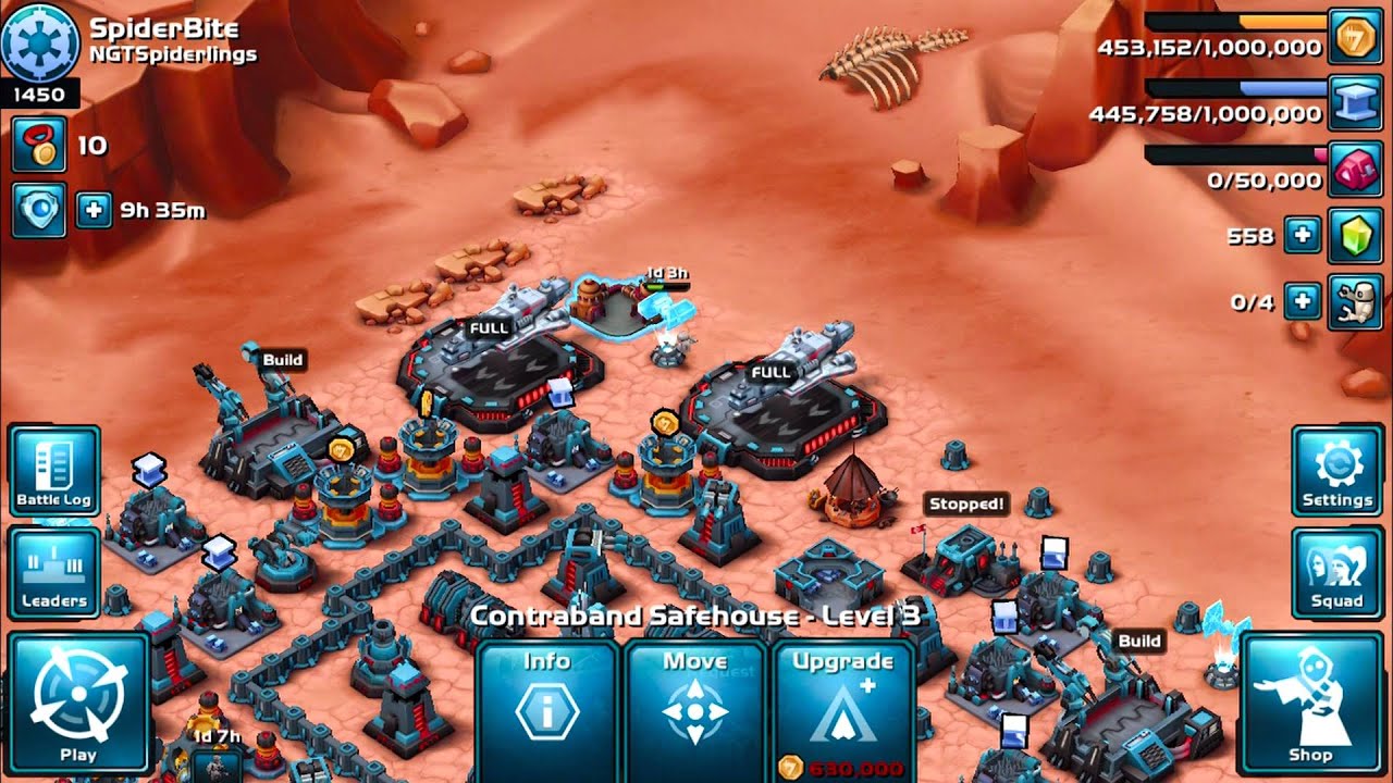 Star Wars Commander: Headquarters 7 Update Base Defense SUCKS - YouTube