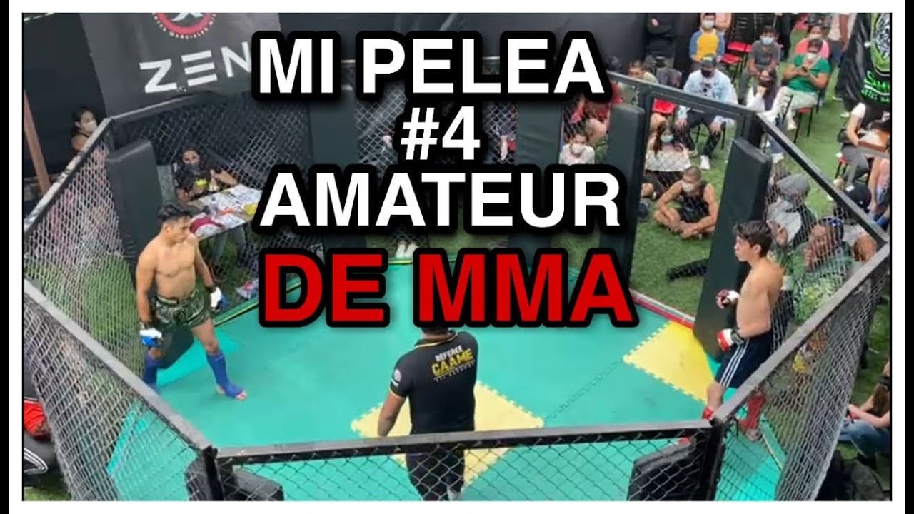 Pelea de MMA Ecuador amateur EMMA Barbarians| Mi pelea número 4 | 2021 ...