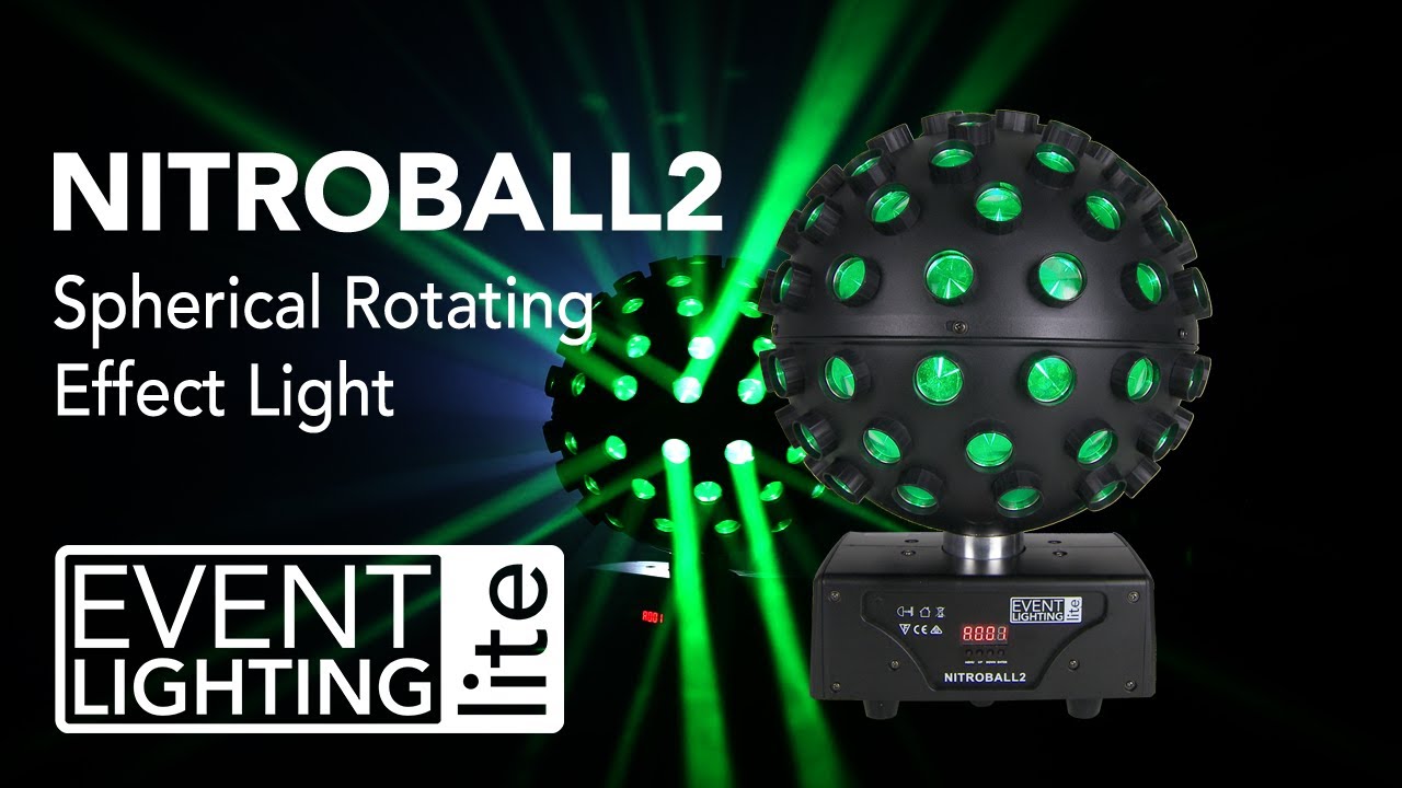 Event Lighting Lite - Introduction to the NITROBALL2 - YouTube
