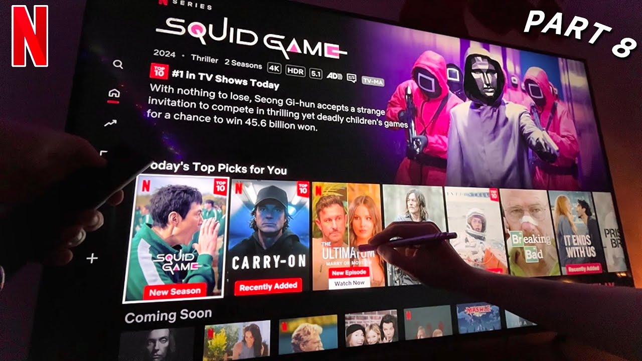 ASMR | Scrolling Through Netflix Movies 🎥 (whisper ramble) pt 8 - YouTube