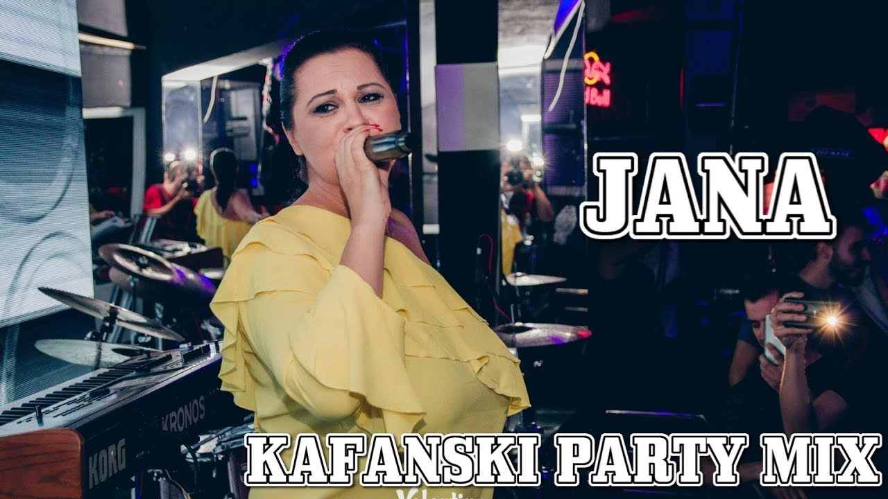 JANA - KAFANSKI PARTY MIX | TURBO MIX [LIVE] - YouTube
