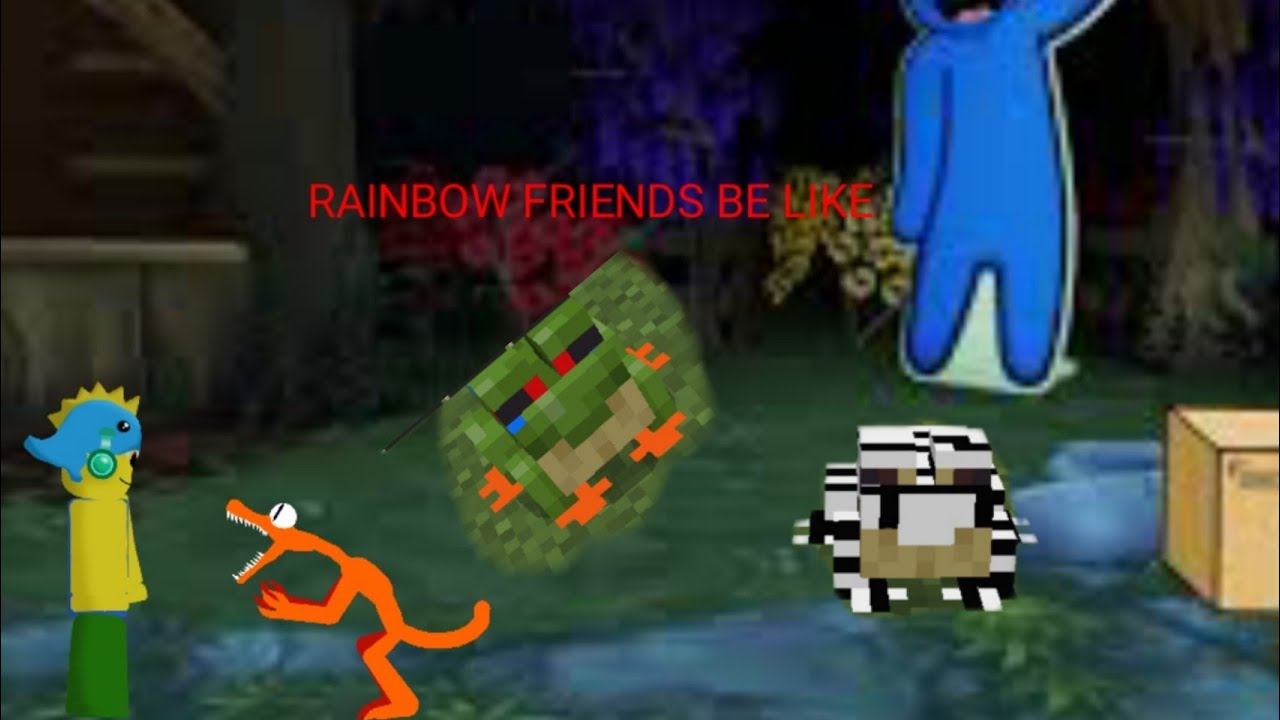 rainbow friends be like - YouTube