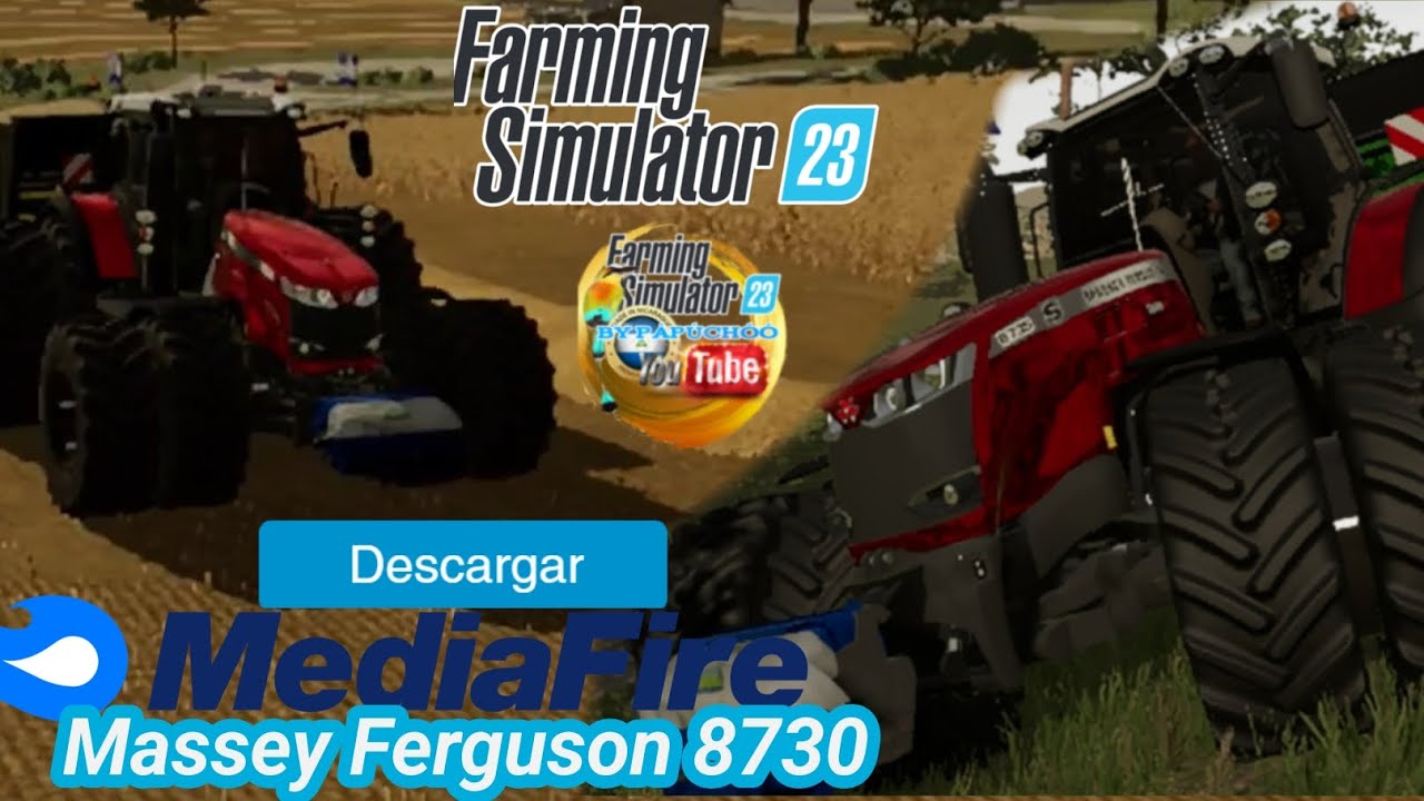 Fs23 Massey Ferguson 8730 Mod 👑*nueva APK avances*👑 - YouTube