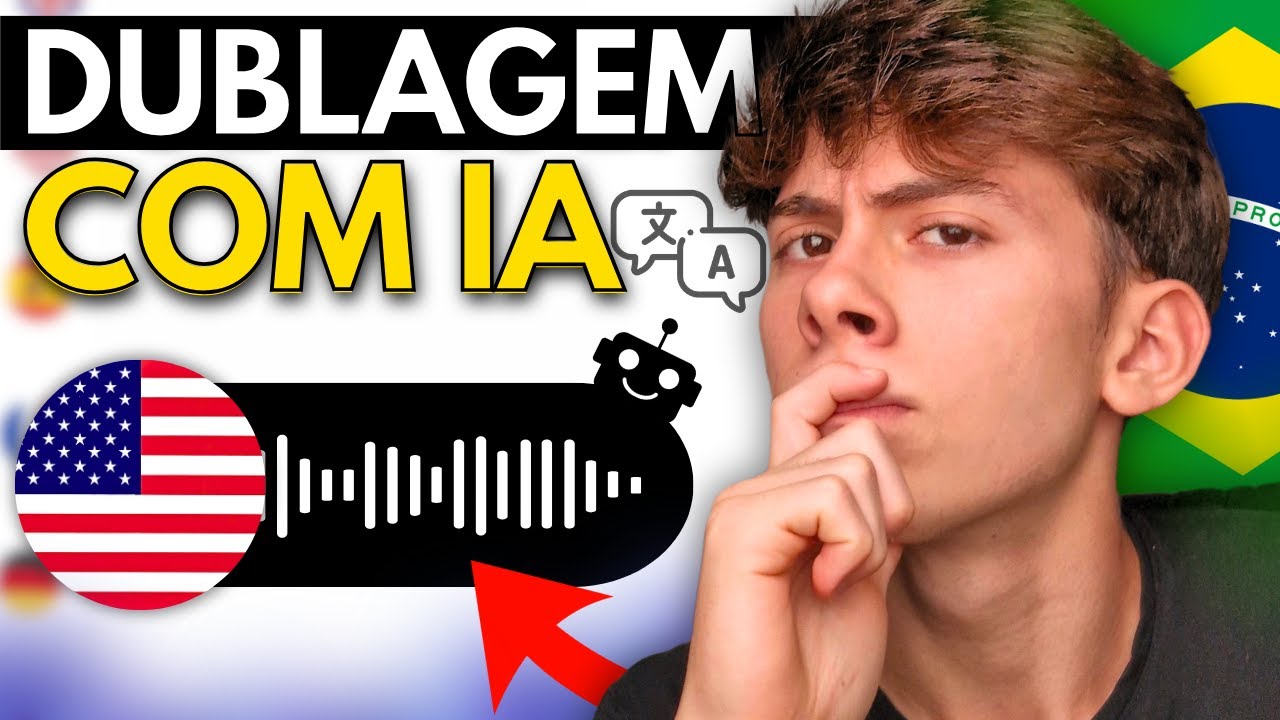 Como DUBLAR e TRADUZIR VÍDEOS com IA (Rápido e Fácil!) - YouTube