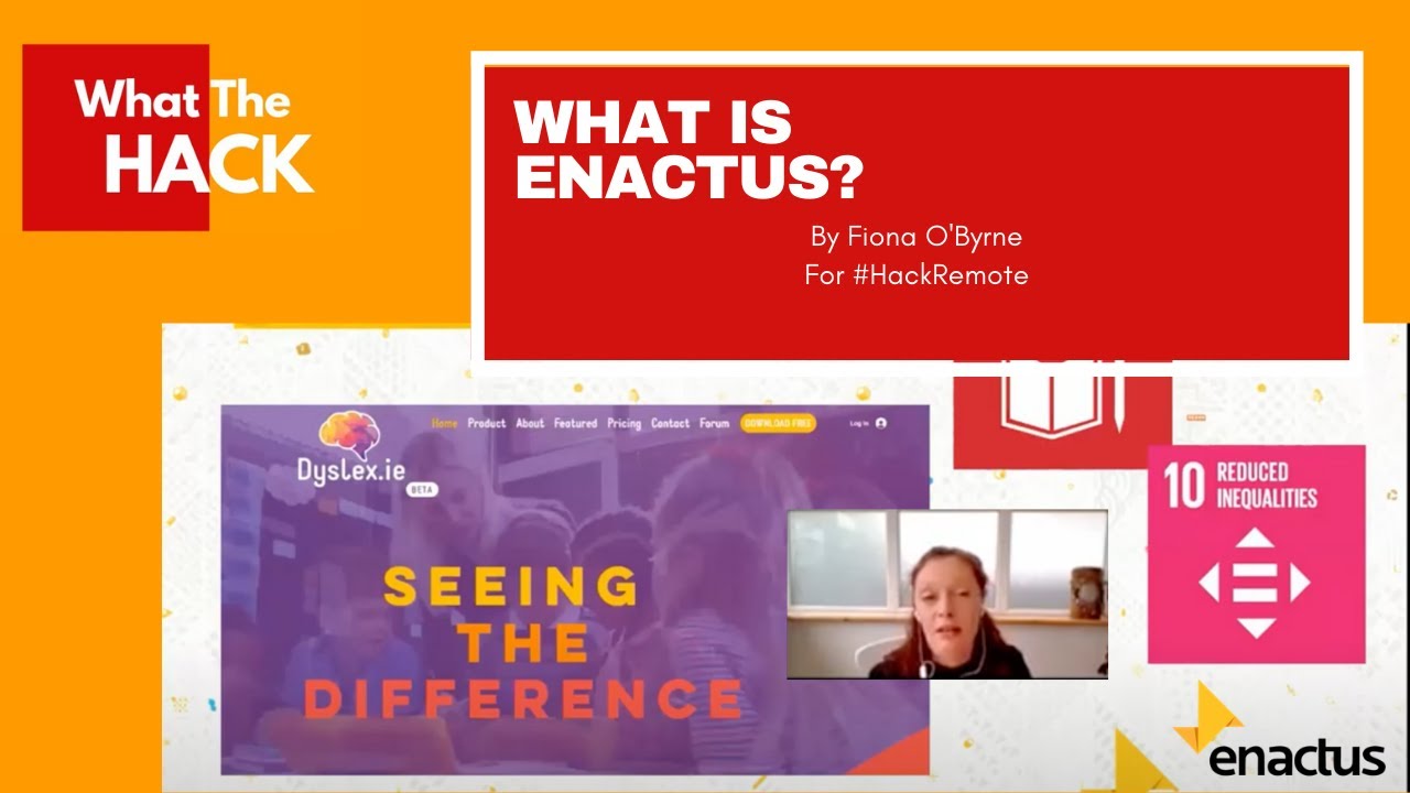Enactus Ireland presentation! - YouTube