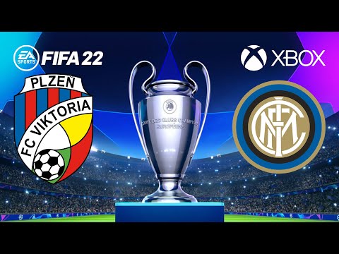 FIFA 22 - Viktoria Plzeň vs. Inter - UEFA Champions League 22/23 Group Stage Full Match | HD
