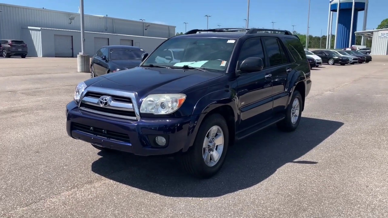 2007 Toyota 4Runner 2WD 4dr V6 SR5 - YouTube