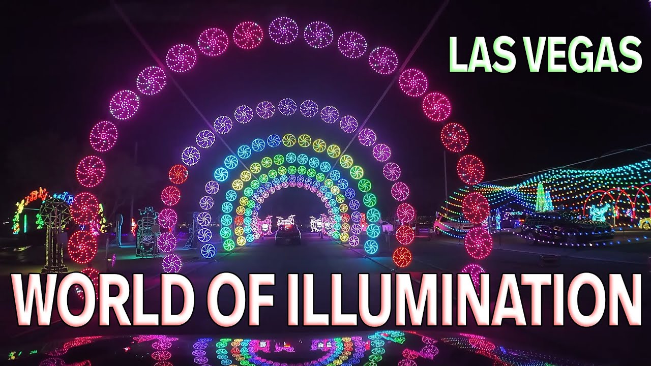 Experience the Magic of Rockin Christmas Lights in Las Vegas: World of ...