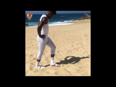 Jimmy Butler training hard on for the new Season on the Beach | Chicago ...