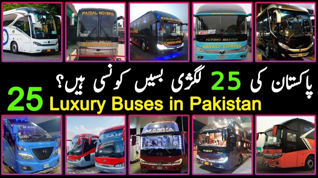 Top 25 Luxury Buses in Pakistan😱 ||Gaming Channel Bussid || Top Bus ...