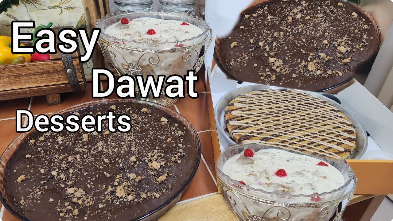 Dawat Special Dessert Recipes | Easy desserts for Dawat | Fruit Custard ...