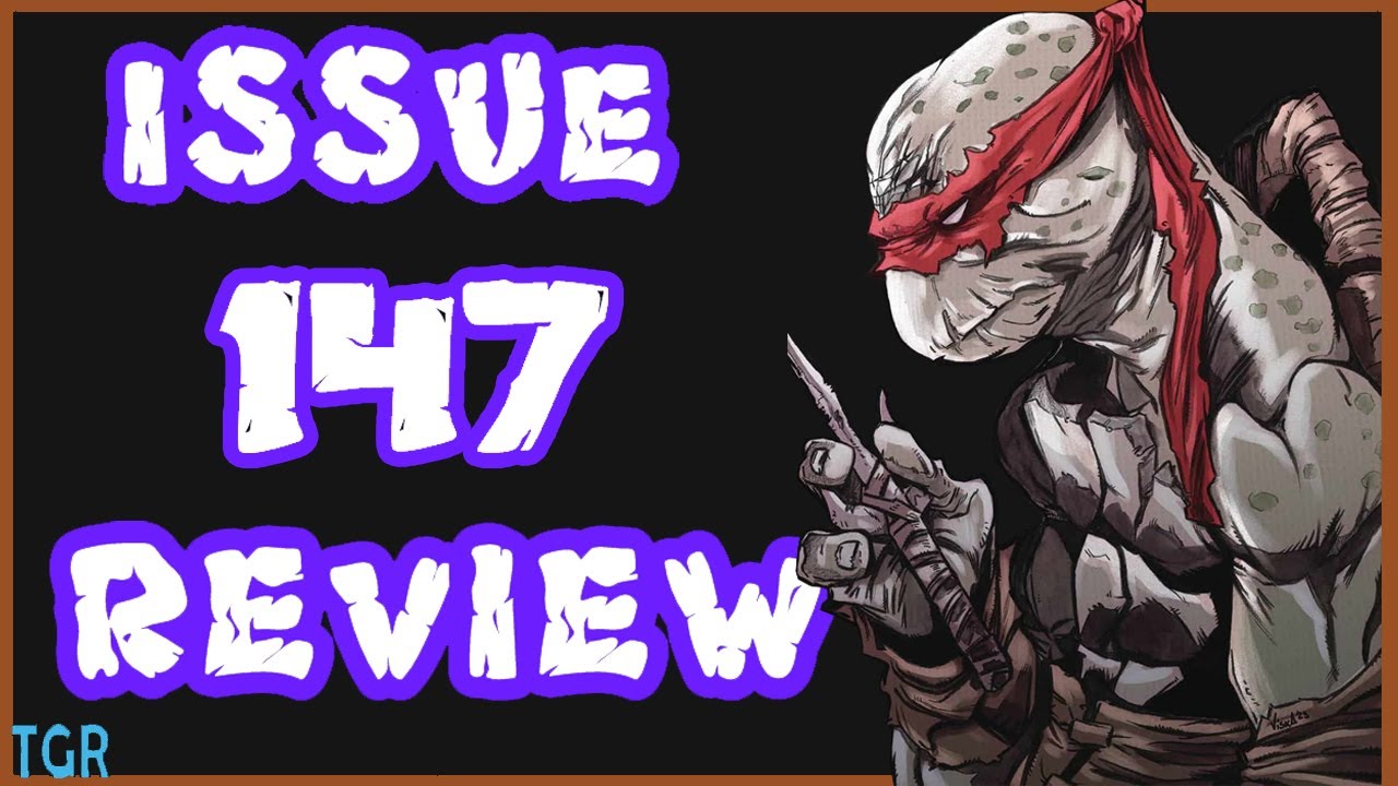 ninja turtles issue 147 review - YouTube