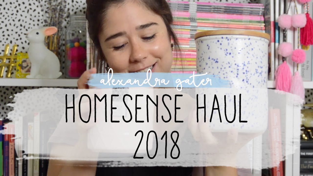 Huge Homesense Haul | Home Decor Haul 2018 - YouTube