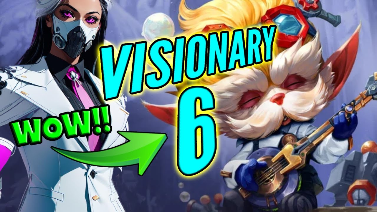 Visionary 6 is VERY strong right now!! SET 13 TFT - YouTube