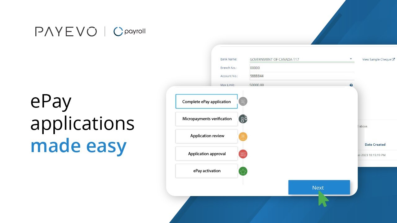 How to quickly complete your ePay application | PaymentEvolution - YouTube