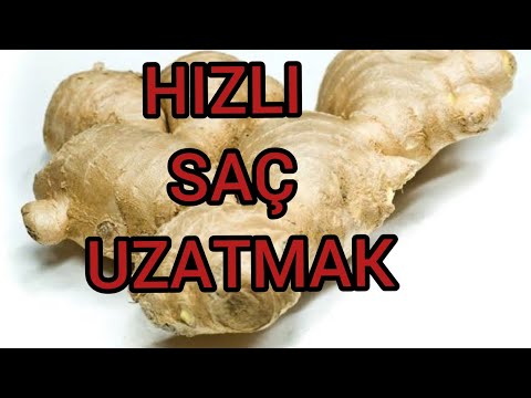 Hintlilerin sık kullandığı saç uzatan zencefil maskesi