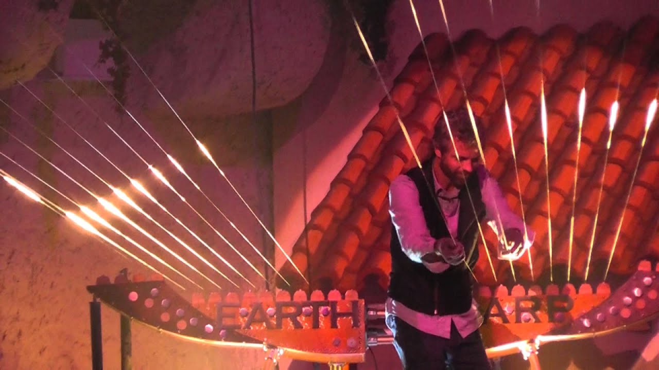 William Close and The Earth Harp - YouTube