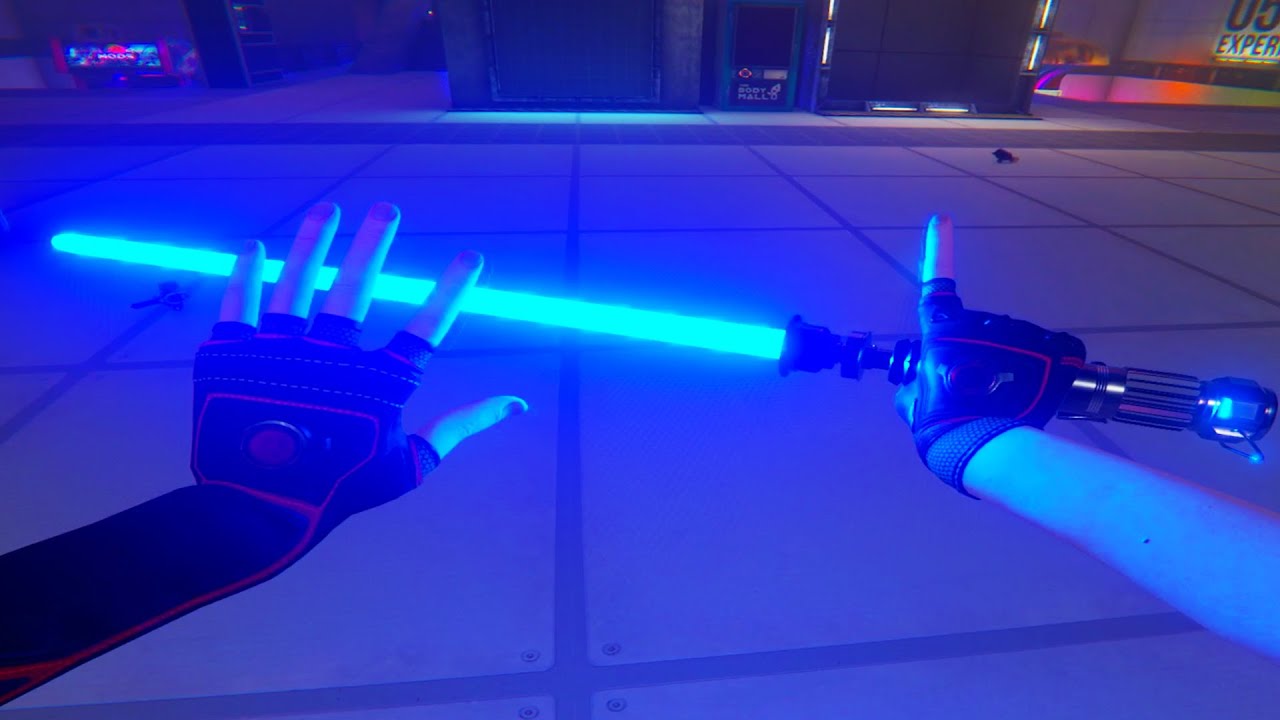 Bonelab Lightsaber Mod - YouTube