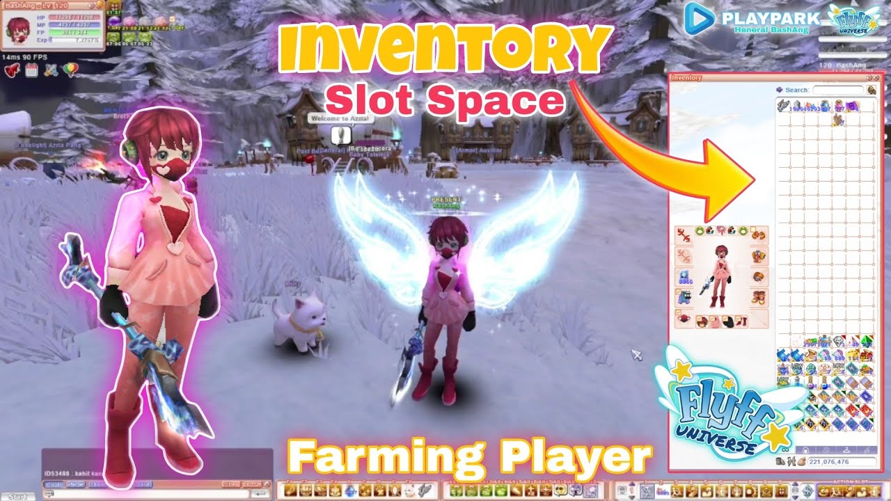 Flyff Universe by PlayPark - Mobile/PC Games MMORPG - Inventory Space ...