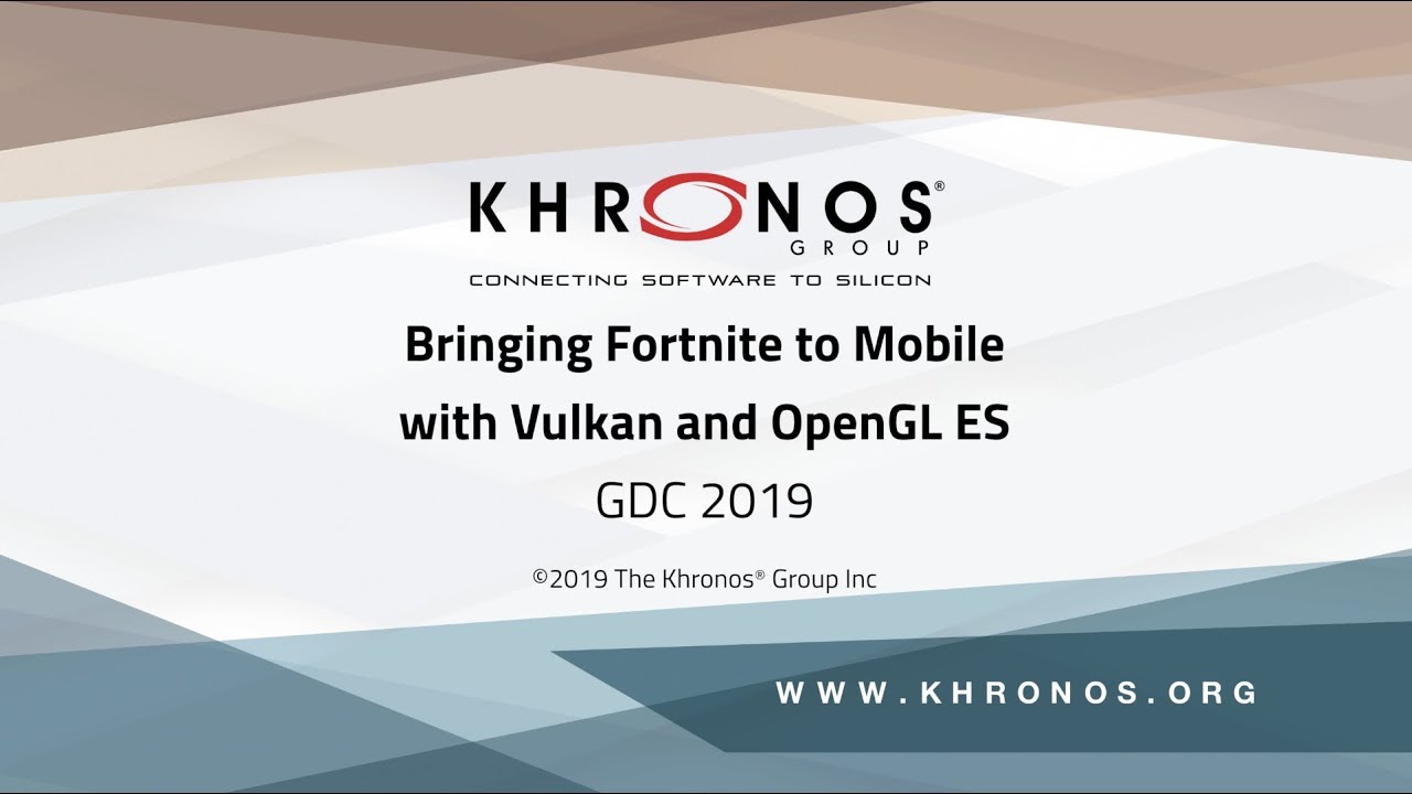 Bringing Fortnite to Mobile with Vulkan and OpenGL ES - GDC 2019 - YouTube
