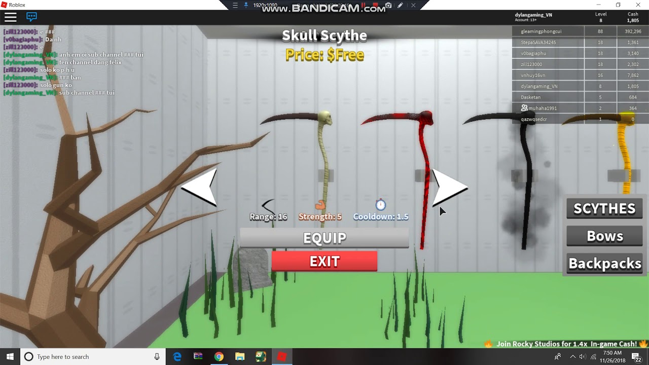 💀 Reaper Simulator 2! biet thanh reaper giet zombie va mummy - YouTube