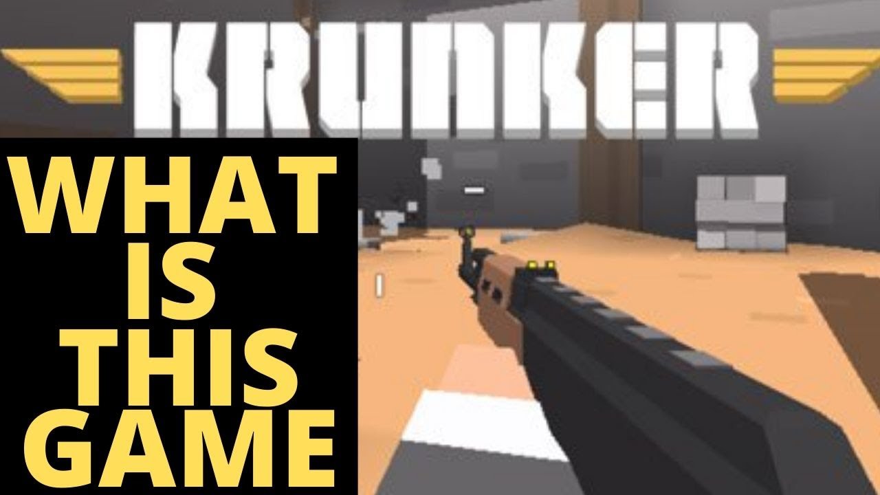Krunker Io - First Match || (KrunkerIo) || By Game Zone - YouTube