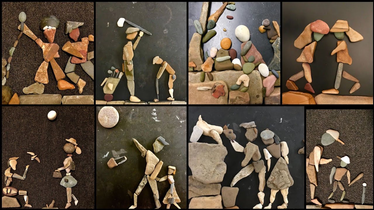 diy best pebbles art for family||diy 100+pebble arts||rocks art ...