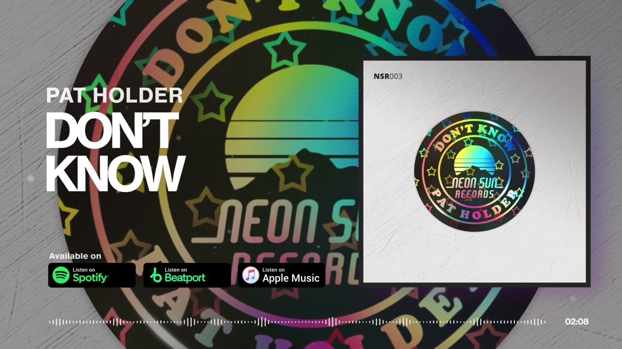 Pat Holder - Don't Know - YouTube