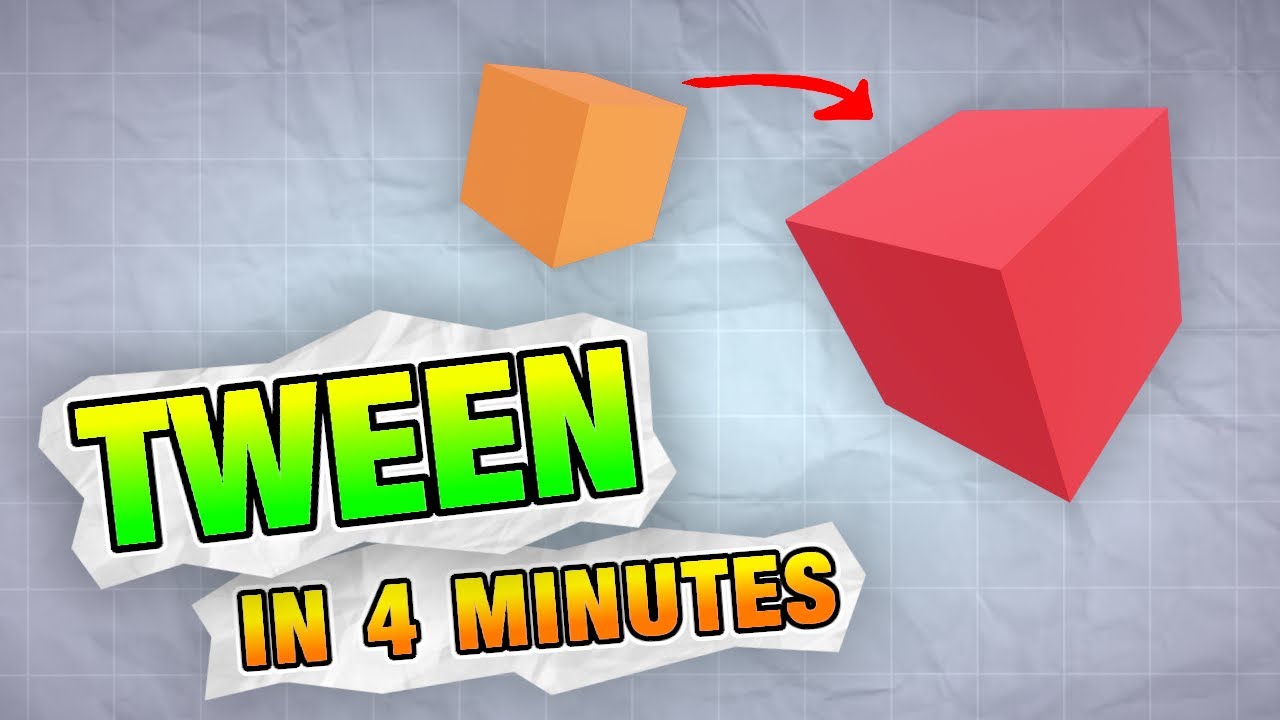 TweenService Explained in 4 Minutes | Roblox Studio Tutorial - YouTube