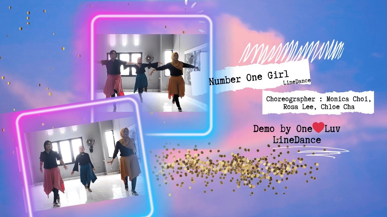 Number one girl - Line Dance|| Choreographer : Monica Choi, Rosa Lee ...