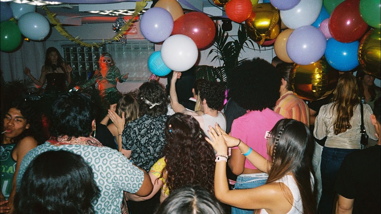Disco House Set at an Underground Rave (My Friend Catie Live Mix) - YouTube