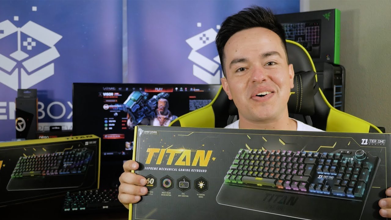 Teclado Mecánico T1 Titan - OpenBox Review - YouTube