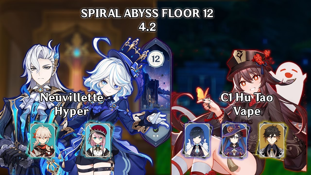[4.2 LINE UP] Neuvillette Hypercarry Breezes Through The New Abyss | 4. ...