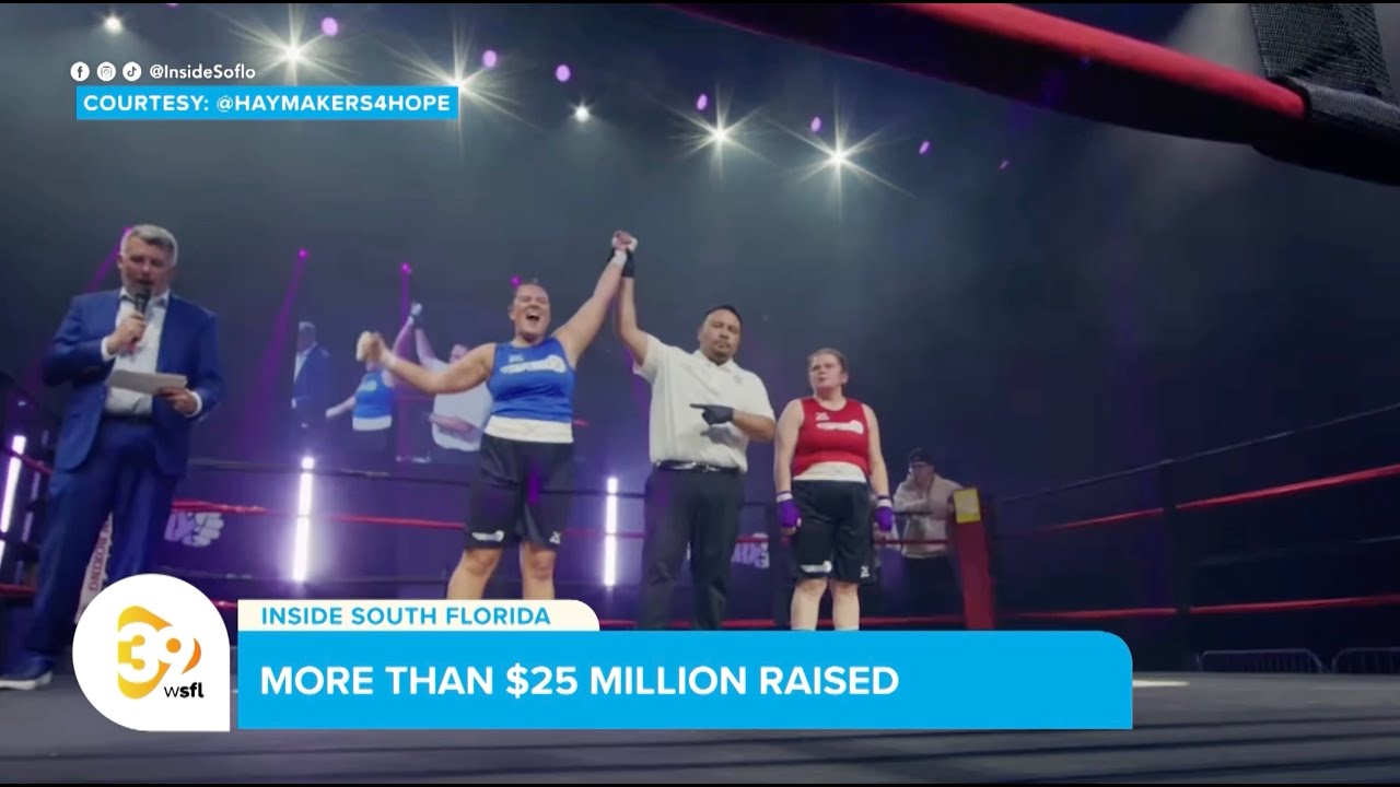 Haymakers for Hope Brings Boxing with a Purpose to Miami - YouTube