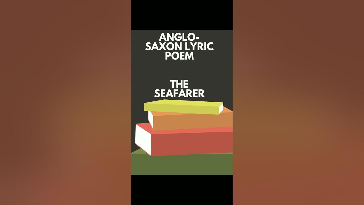 THE SEAFARER. ANGLO-SAXON LYRIC POEM. - YouTube