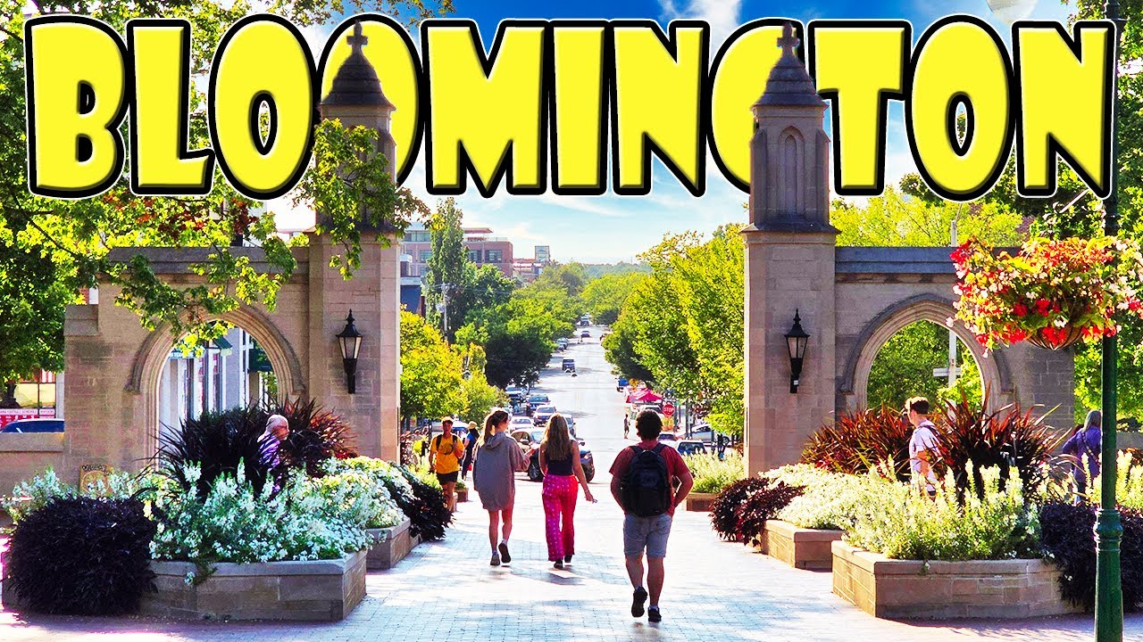 A Tour of Bloomington Indiana's Charming Downtown - YouTube