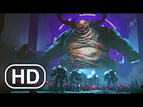 Warhammer 40K Nurgle Cinematic Battle 4K ULTRA HD