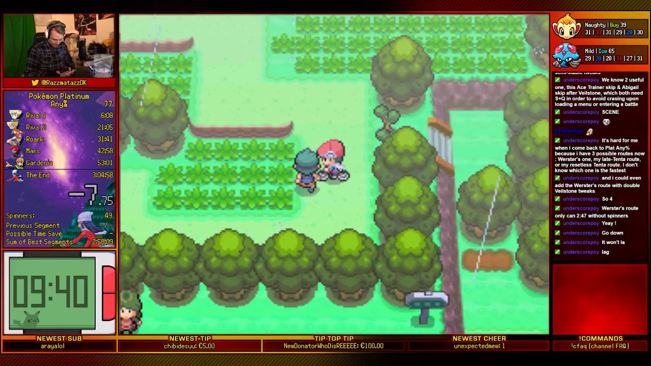 Houdini Tweak - Pokémon Platinum Any% [Highlight/Clip] | Retrotato ...