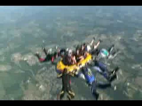 Start Skydiving Raft jump - YouTube