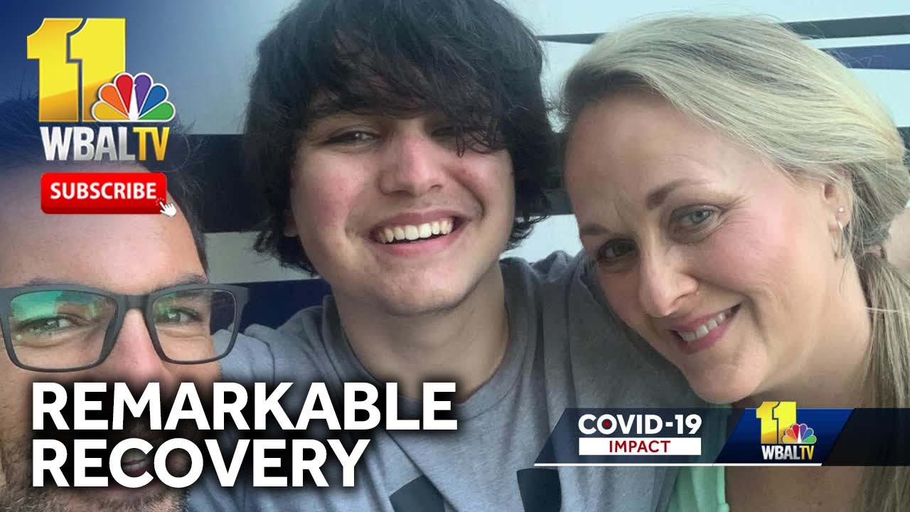 Teen with long COVID makes remarkable progress after treatment - YouTube