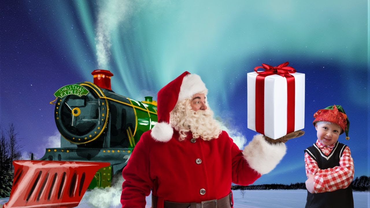 Lucas Rides The Polar Express And Gets The First Gift Of Christmas From ...
